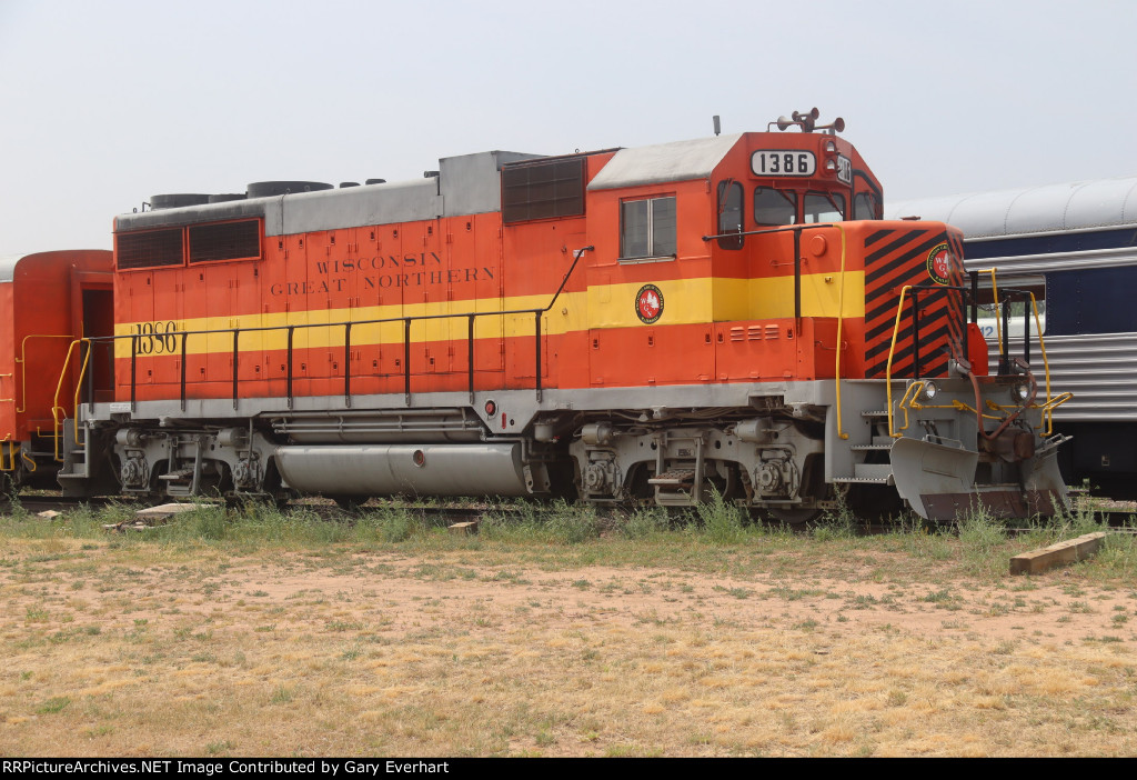 WGNS GP35m #1386 - Wisconsin Great Northern